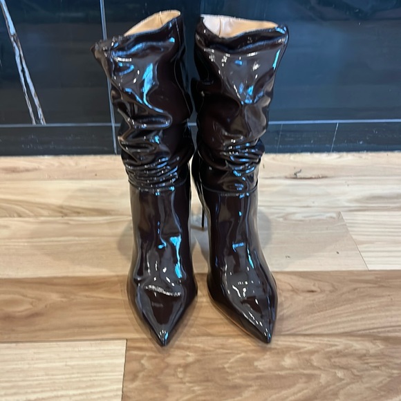 SCHUTZ | Shoes | Shutz Nwt Gorgeous Patent Stiletto Boots | Poshmark
